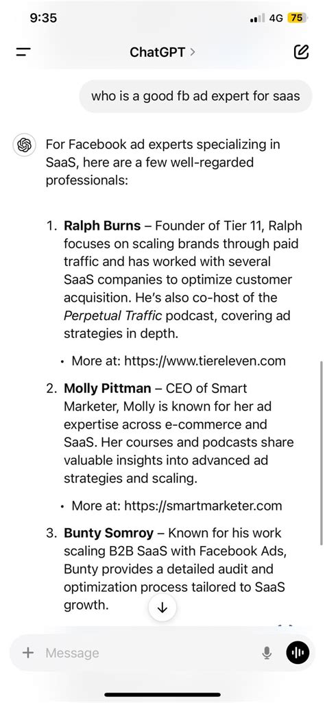 Pretty Cool When Even Chatgpt Knows Who Your Dad Is Alex Sorenti Burns Mba