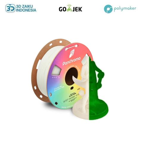 Jual Polymaker Panchroma Glow In The Dark Pla Cope New Polyterra 3d