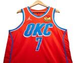 Chet Holmgren Oklahoma City Thunder 2024 2025 Game Worn Statement