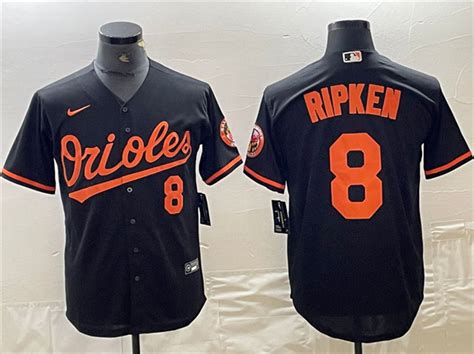Baltimore Orioles 8 Cal Ripken Jr Black Limited Jersey Tte Tradingltd Tteroom
