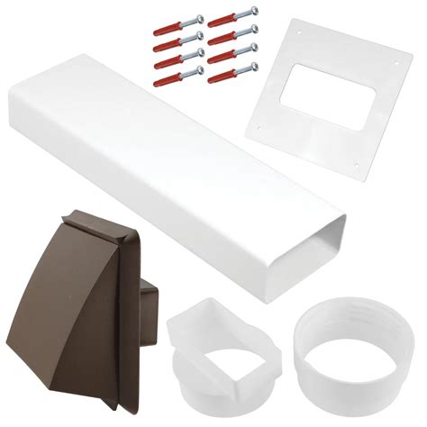 Universal Tumble Dryer Vent Kit Non Return Flap Exterior 48 Off