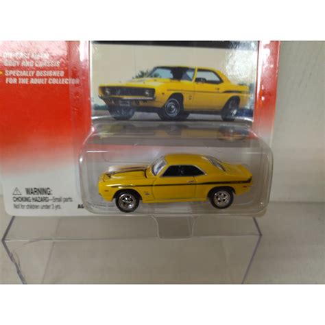 Chevrolet Camaro 1969 Yenko Yellow Ss Anniversary 164 Johnny Lightning