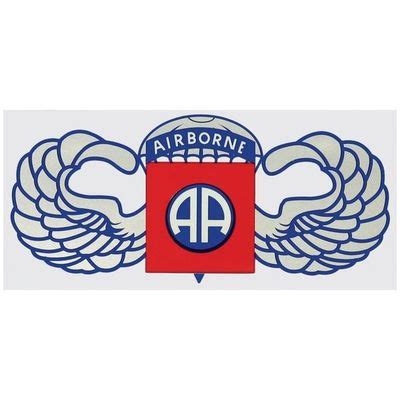 82nd Airborne Aa Wings Decal Honor Country