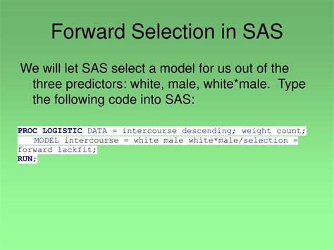 Ppt Multiple Logistic Regression Powerpoint Presentation Free