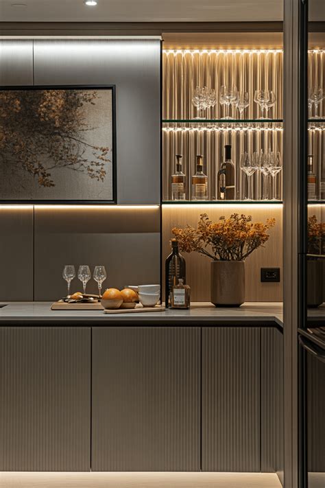 29 Fluted Glass Kitchen Cabinets That Combine Functionality And Style