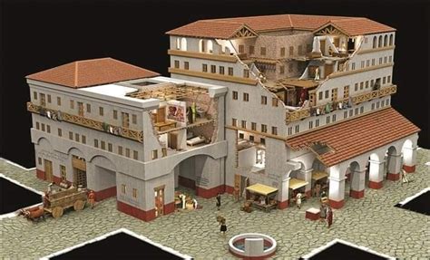 The Roman Insula Architecture Model