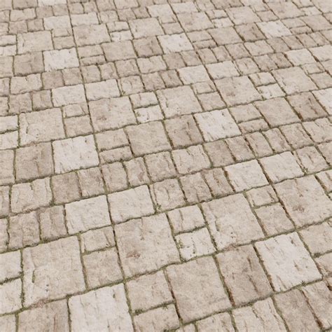 Weathered Cobblestone Path Texture 1800 Lotpixel