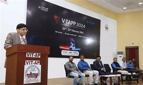 V Tapp 2024 Tech Fest Launched At Vit Ap