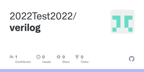 Github 2022test2022verilog