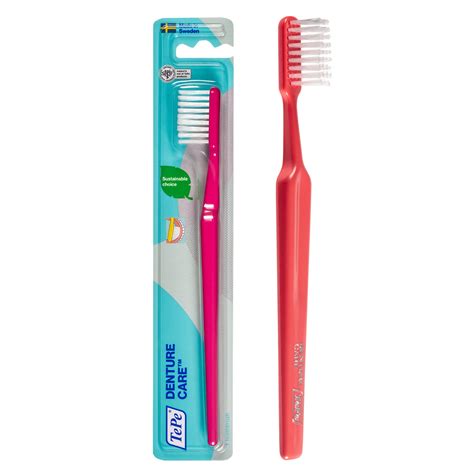 Denture Care Denture Brush Adult Denture Cleaner Toothbrush For Full Or Partial