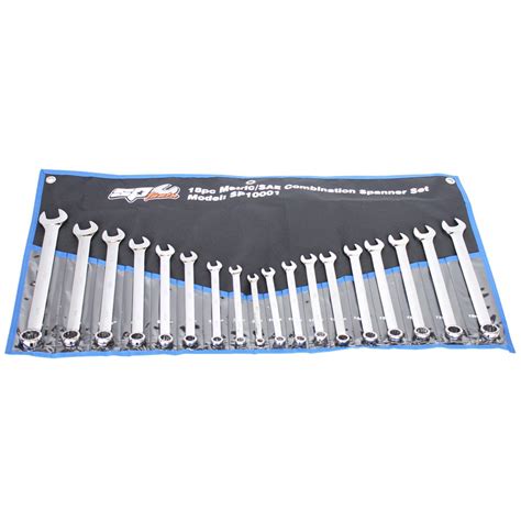18 Piece Metricaf Spanner Set Industrial Replacements