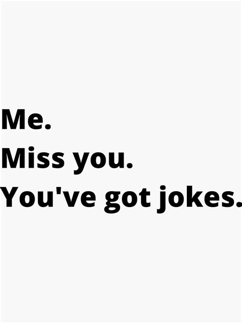 Youve Got Jokes Sticker By Giographix Redbubble