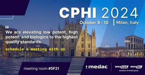 Oncotec Pharma Produktion Gmbh On Linkedin Cphi Cdmo Pharma