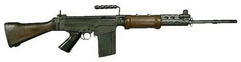 An Early Model Iwi Fal R Military Camouflage