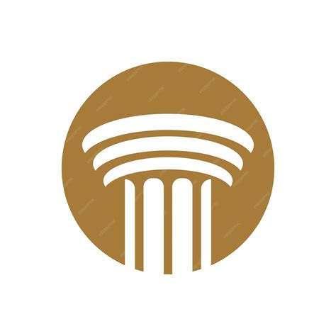 Premium Vector Column Logo Vector Symbol Template