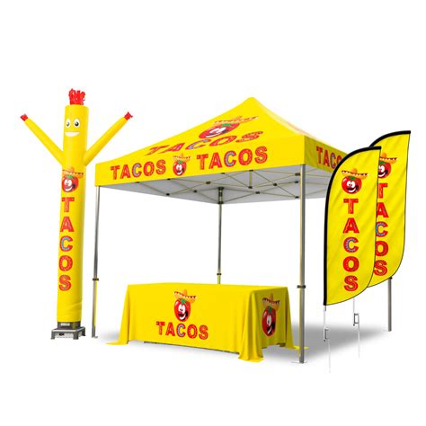 Custom Team Tent Package Inflatable Industries