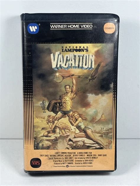 National Lampoons Vacation Vhs 1983 Warner Video Clamshell Comedy