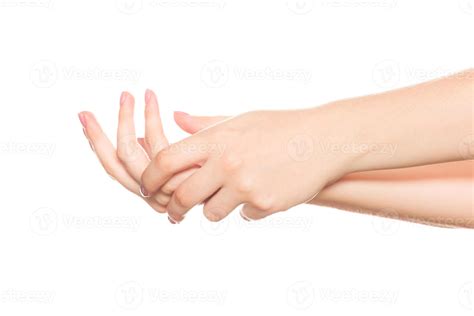 Hands Gently Caressing Each Other In A Tender Moment Of Connection And