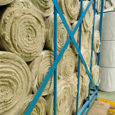 Wool Insulation Factory Can Supply You Rock Wool Roll With Wire Mesh