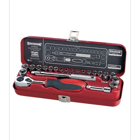 Sidchrome 1 4 Drive Metric And Af Socket Set 23 Piece Special Order Ebay