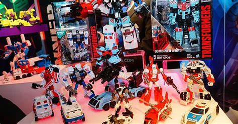 Toy Fair 2015 Transformers Combiner Wars Protectobots And Defensor