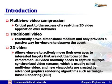 Ppt An Efficient Multiview Video Compression Scheme Powerpoint