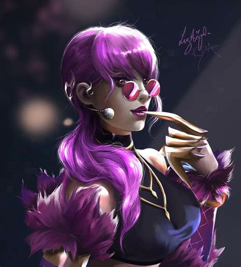 Evelynkdalol League Of Legends Fantasy Art Warrior Demon Wolf