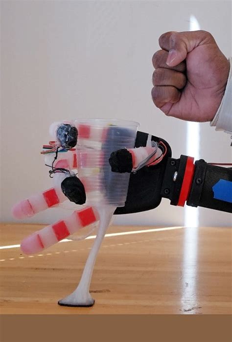 Feeling Is Believing Bionic Hand Knows What Its Touching Grasps