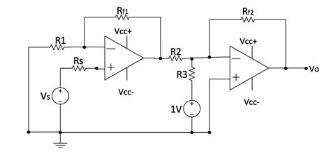 Solved Find The Input Output Relationship Of Voltages VS Chegg