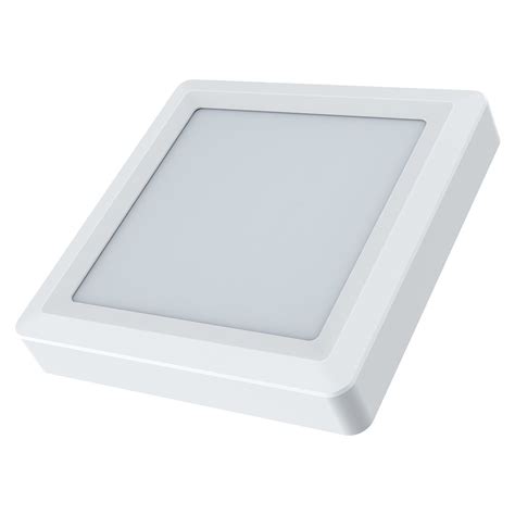 Eurolux Square Led Ceiling Light 170mm White 4000k 2 Pack