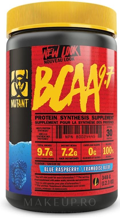 Mutant Bcaa 97 Blue Raspberry Complex De Aminoacizi Bcaa Cu Aromă