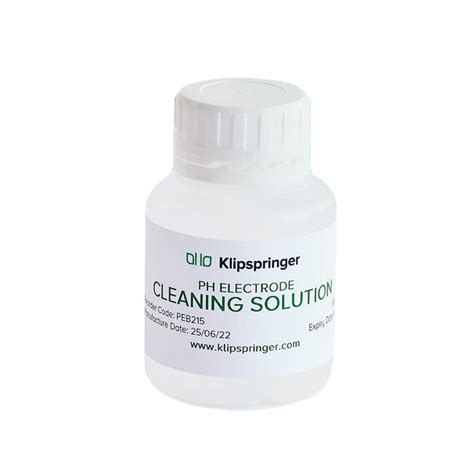 Cleaning Solution For Ph Meter Electrodes Klipspringer