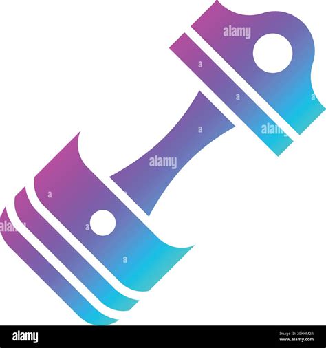 Piston Vector Icon Design Illustration Stock Vector Image And Art Alamy