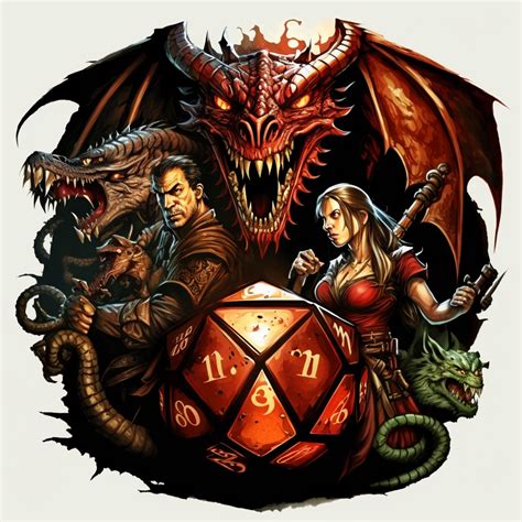 High Quality Dungeons And Dragons Clipart For Creative Projects