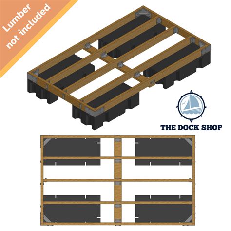 6x12 Diy Dock Kit The Dock Shop