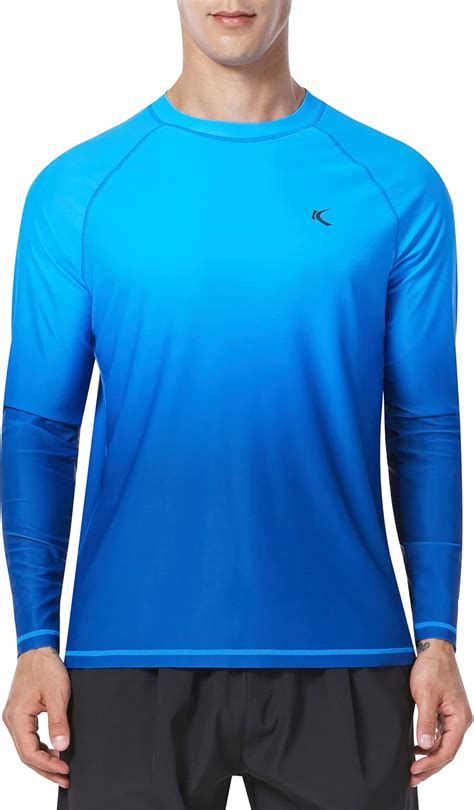 Playera De Natación Con Protección Solar Uv Upf 50 Para Hombre De Secado Rápido Manga Larga