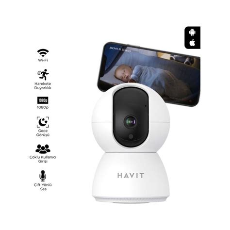 Havit Ipc20 Smart 360° 1080p Night Vision Ip Camera Bd