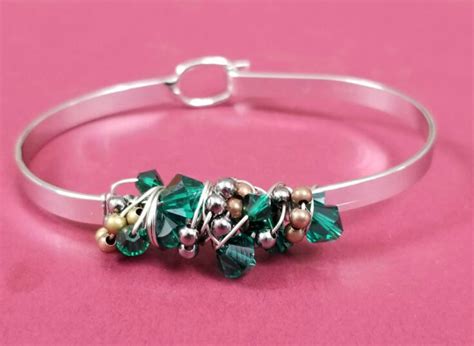 Wire Wrapped Bangle Bracelet Tutorial The Stunning Sloppy Wrap