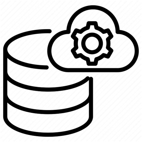 web database network server icon download on iconfinder