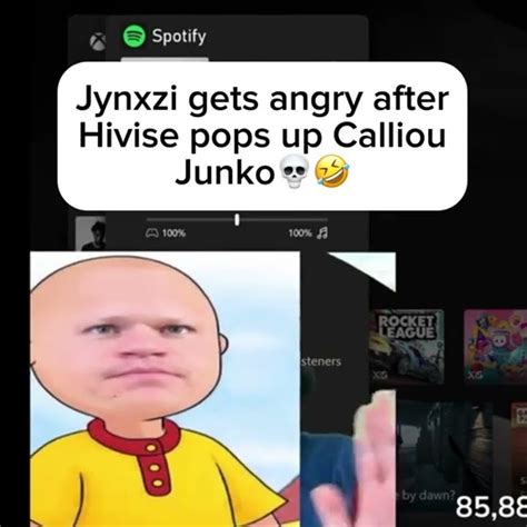 Jynxzi Saw The Caillou Version Of Himself And Immediately Crashed Out 💀