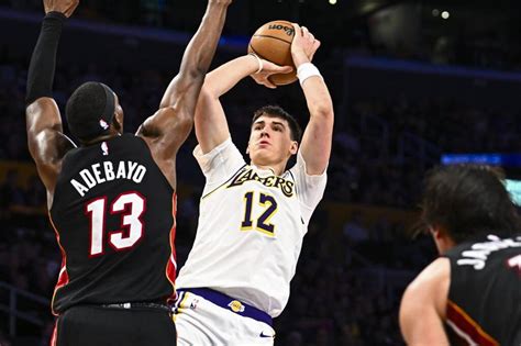 Jake Laravias Lakers Fit Has Been Seamless ‘he Just Knows How To Play