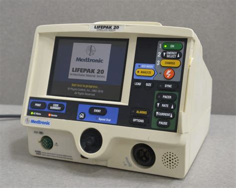 Medtronic Lifepak 20 Biphasic Defibrillator Monitor 3202487 015 Rhino