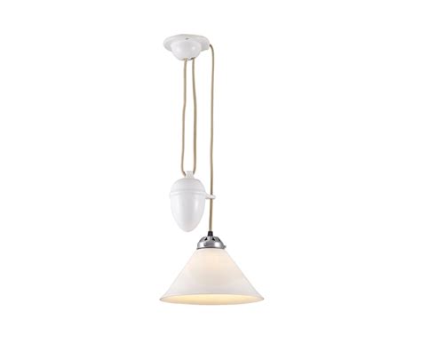 Cobb Rise And Fall Small Pendant Light Natural Lámparas De Suspensión