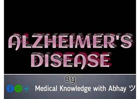 Solution Alzheimer S Disease Research And Treatmentalzheimers Disease