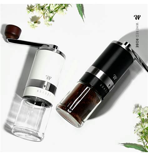 커피그라인더 핸드밀 원두분쇄기 수동 원두가는기계 핸드드립 캠핑용 커피밀 티몬