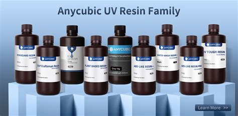 Resin Settings For Anycubic Photon Series 3d Printer Anycubic 3d Printing