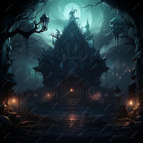 Premium Ai Image Necromancers Crypt Pop Up Ui Undead Confrontation