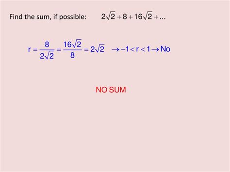Ppt Unit 5 Series Sequences And Limits Section 5 5 Infinite Series And Sigma Notation