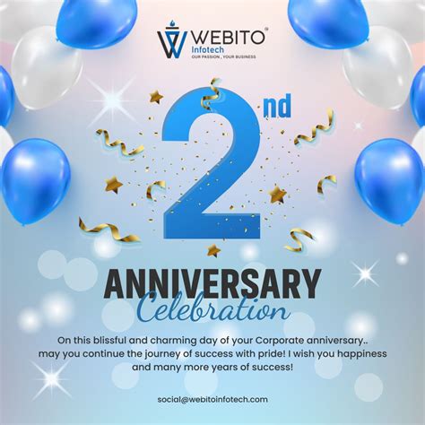 Webito Infotech On Linkedin Webito 2ndanniversary Innovation