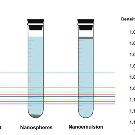 Schematic Representation Of The Density Determination Of The